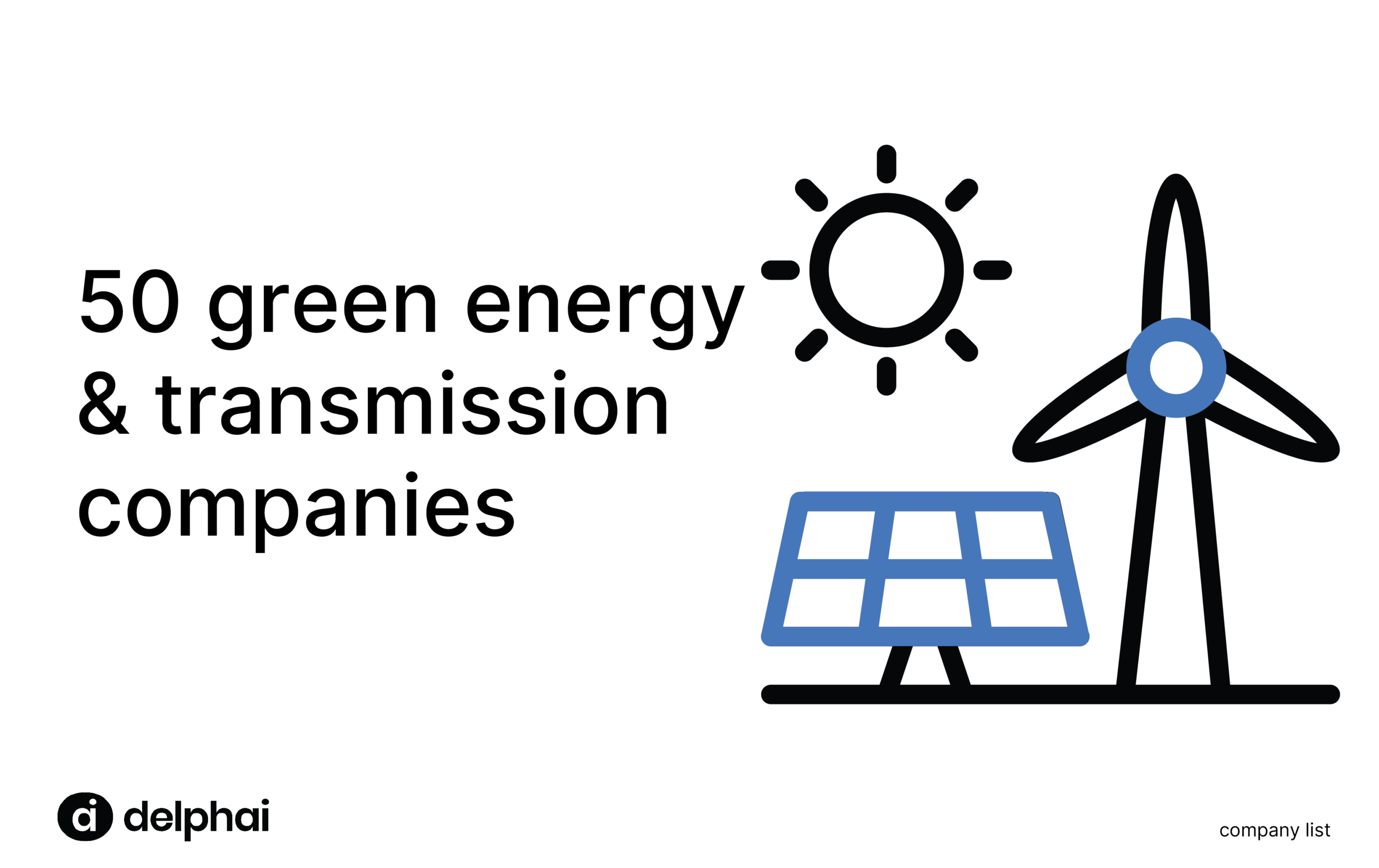 green energy and power transmission companies – delphai